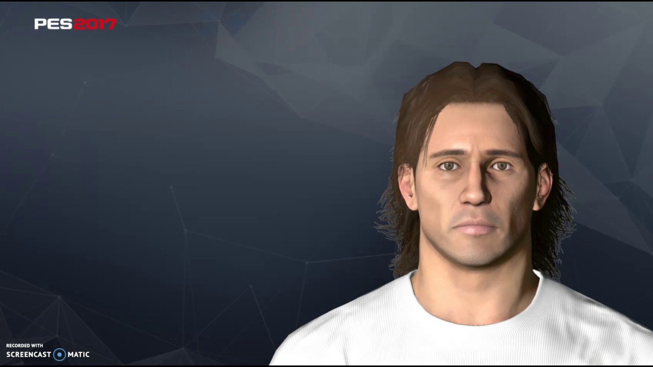 Pes 2017/2018 How to create Hernán Crespo (face + stats) Argentina ...