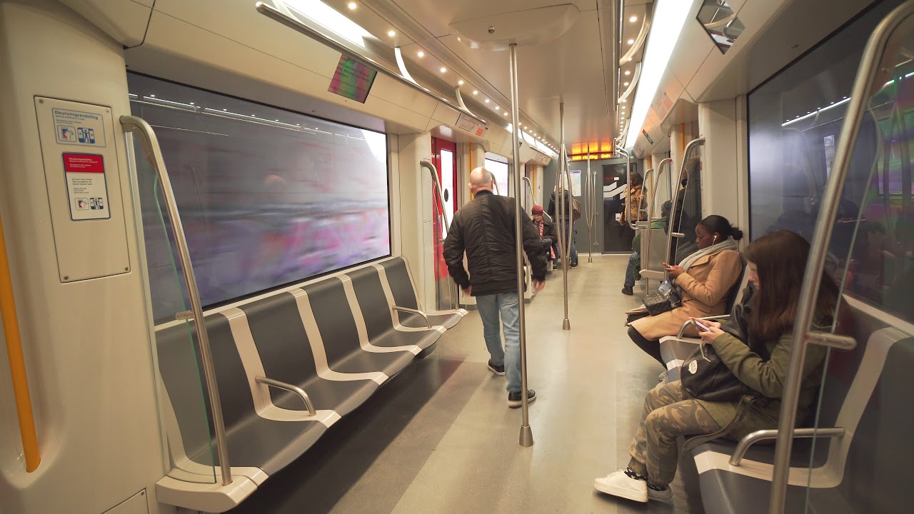 Netherlands, Amsterdam, metro ride from Holendrecht to Reigersbos - YouTube