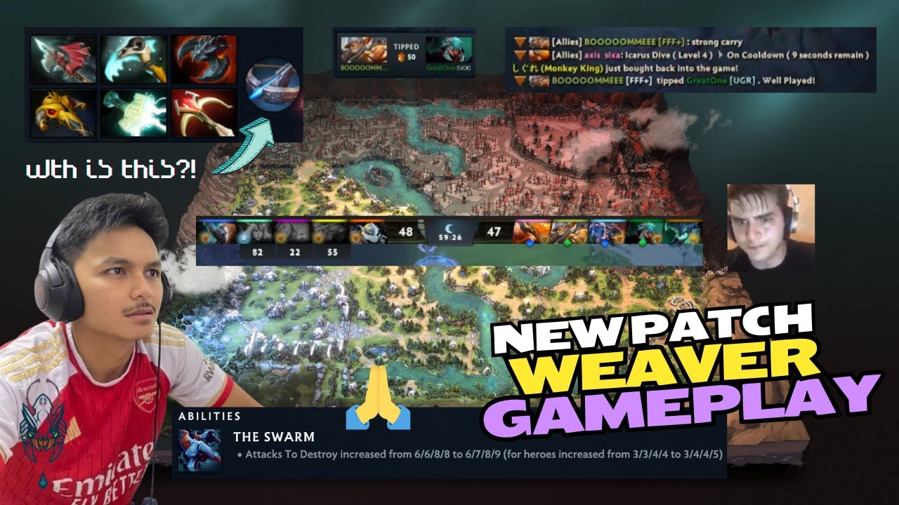 IMBA NEW MAP! IS THIS MOBILE LEGEND + MINECRAFT?! Weaver Gameplay - 19 ...