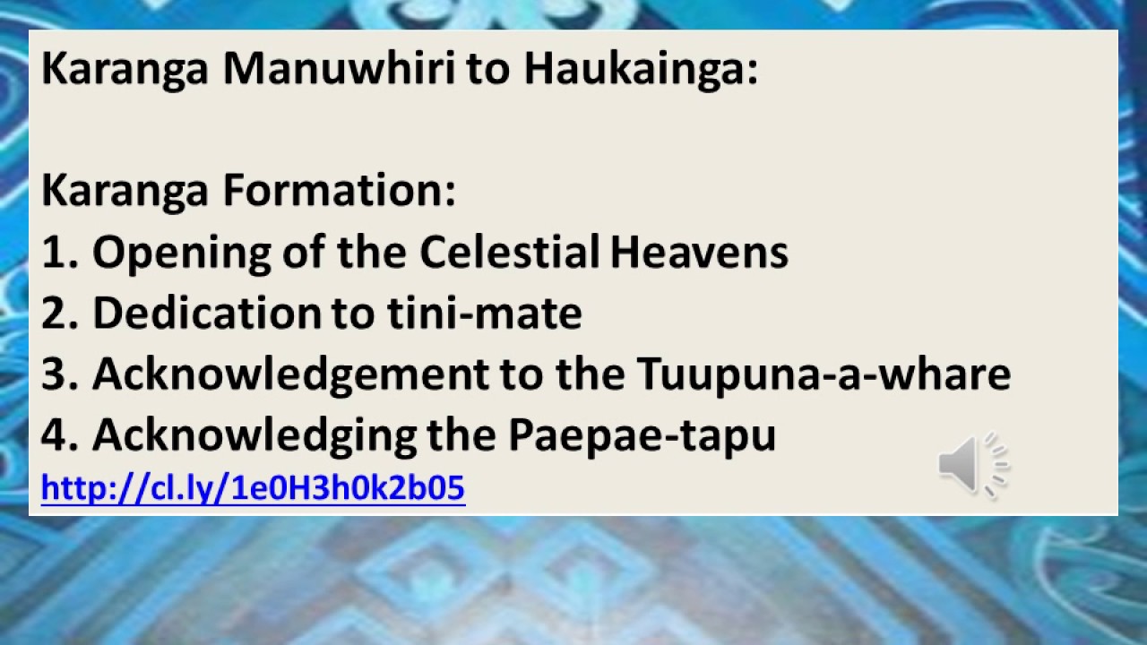 Karanga Manuwhiri to Haukainga 1 - YouTube