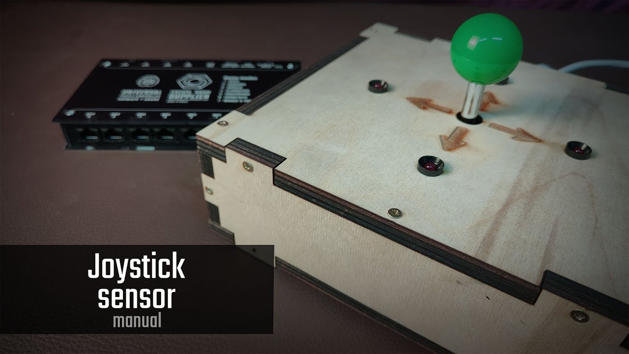 Joystick sensor manual - YouTube