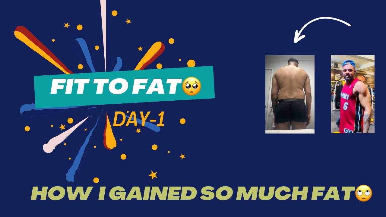 Fit to fat| how i gained so much fat| injury still| #gym #trending # ...