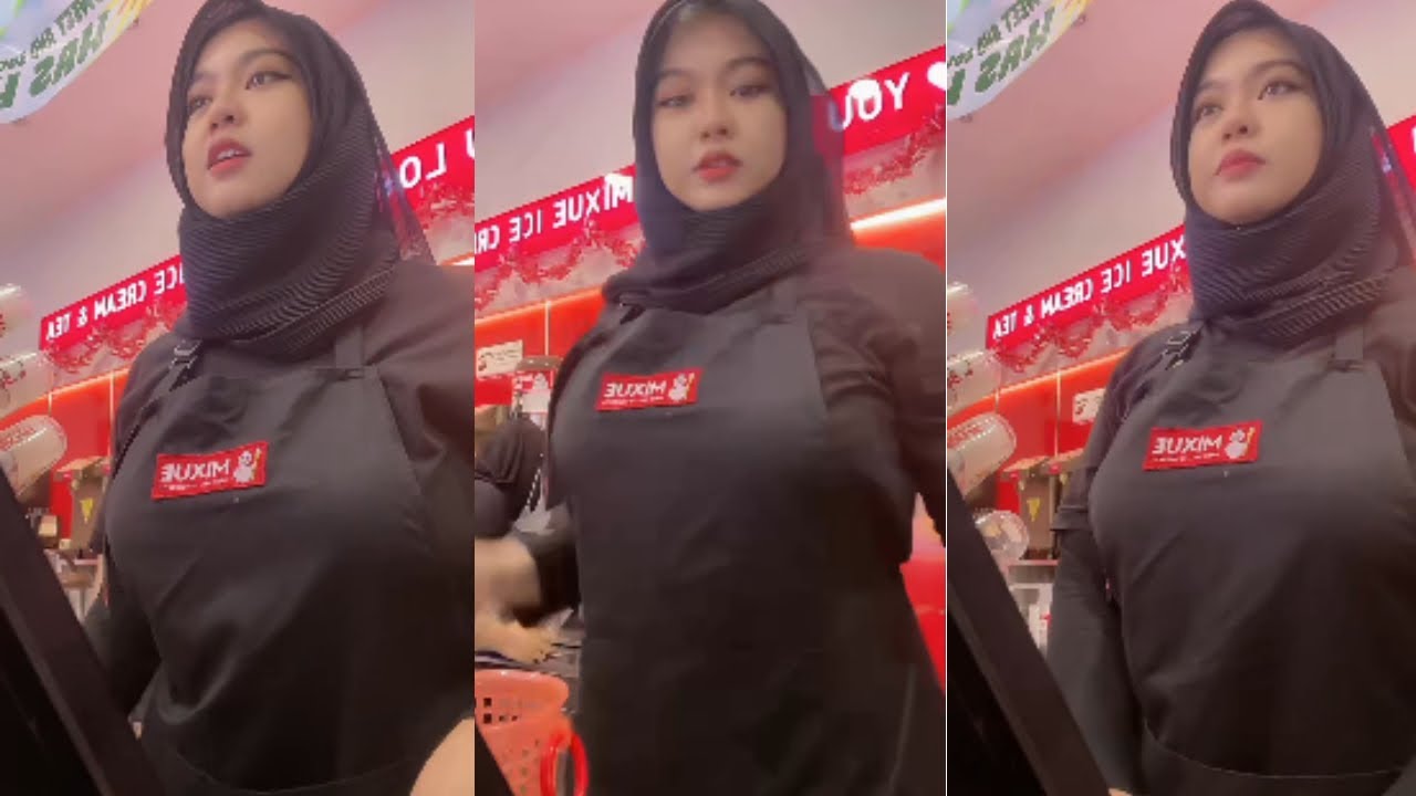Hijab Cantik Karyawan Toko Minuman Hijab Style Simple VHD031056 - YouTube
