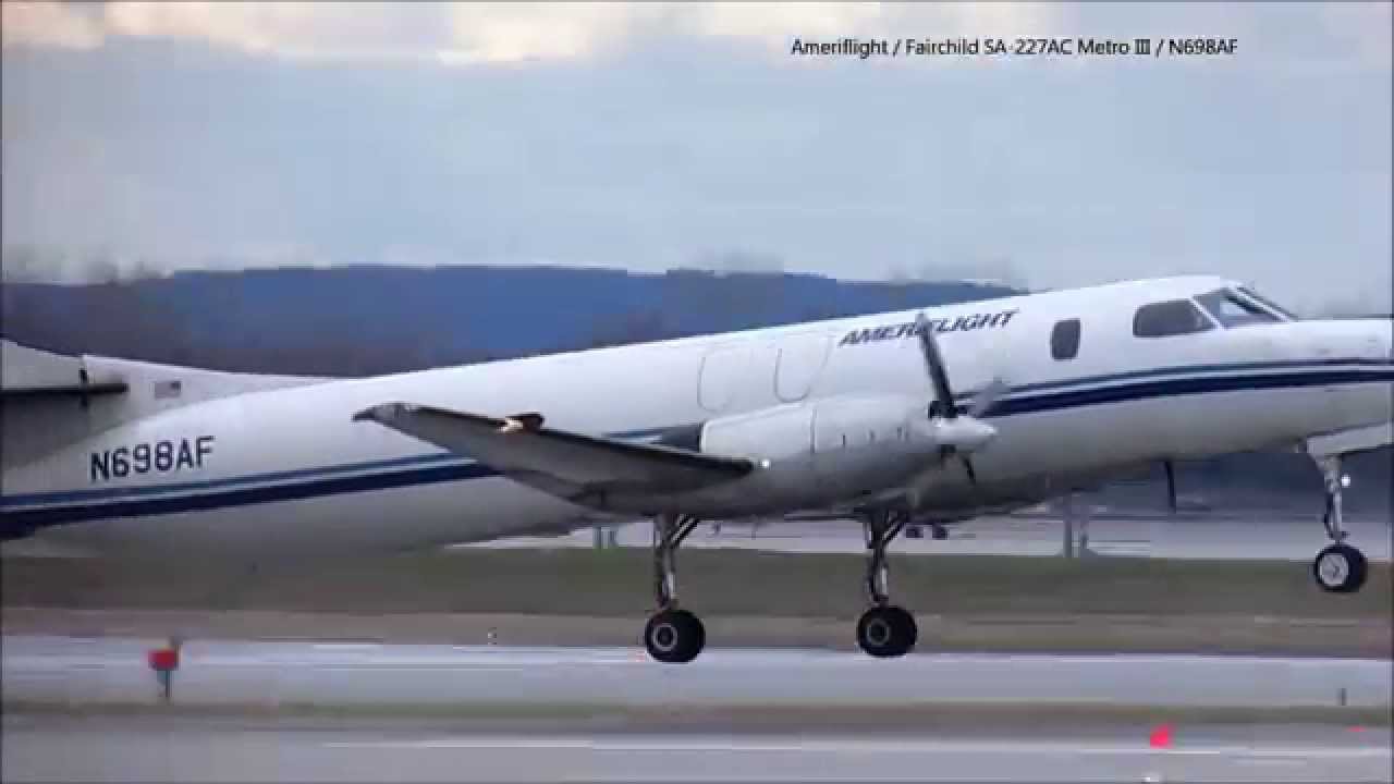 Ameriflight Fairchild SA-227AC Metro III (SW4) departing YUL on 06R ...