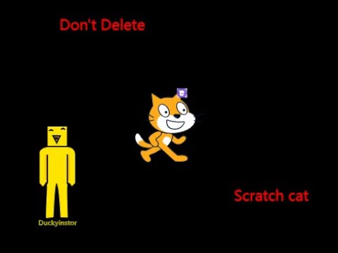 Don't delete scratch cat [Animation parody] - YouTube