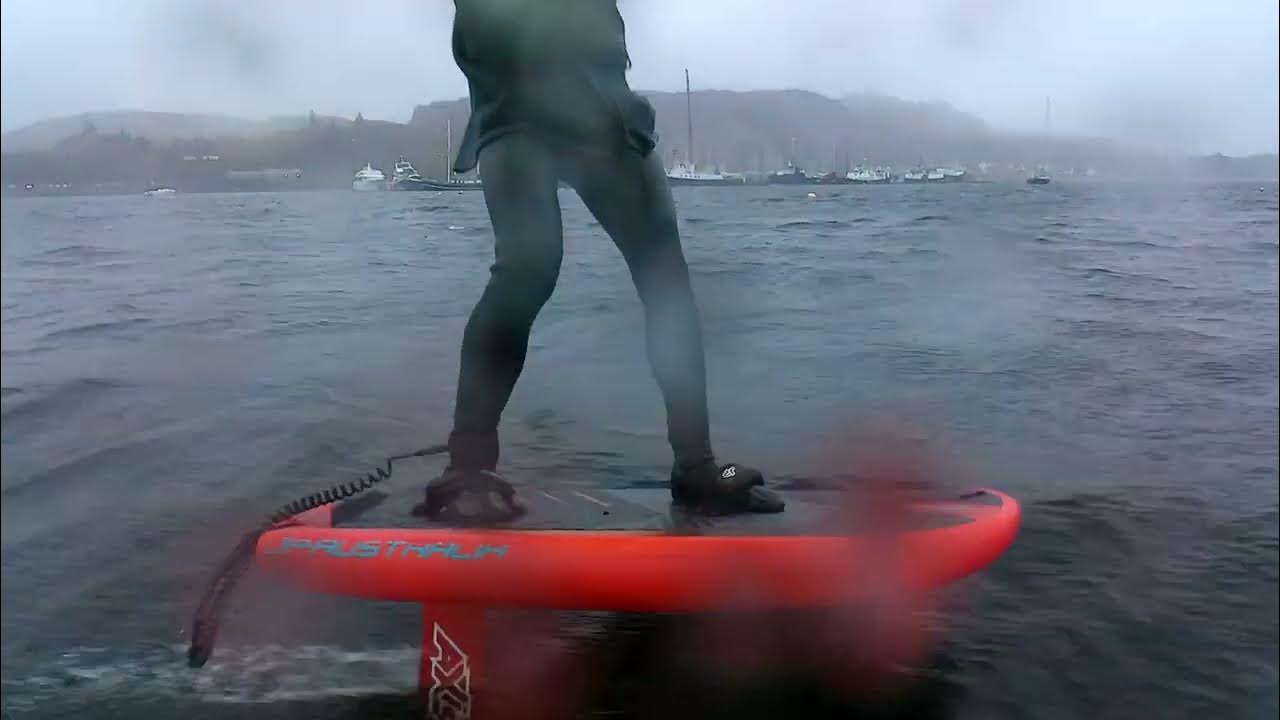 Winging it - Learning to wing foil Session 82 - double vision - YouTube