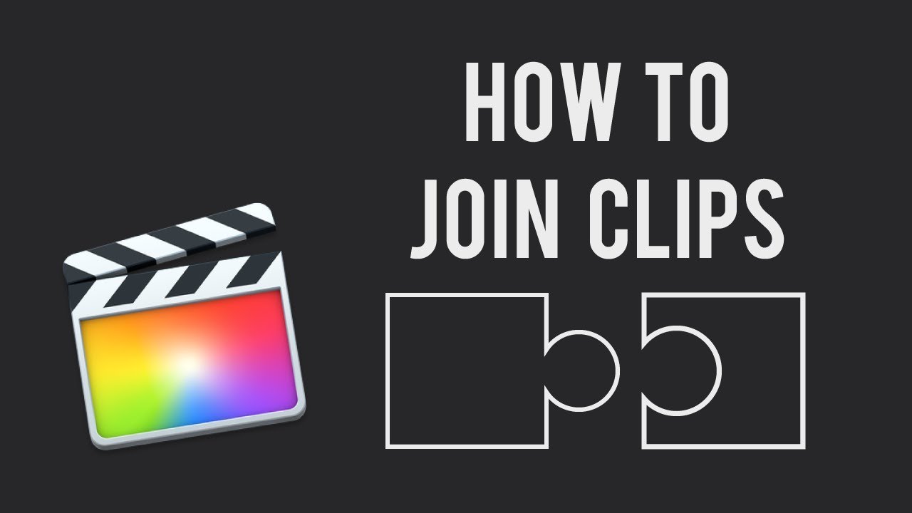 How To Join Clips Or Heal Cut Points In FCP YouTube How To Join Clips Or Heal Cut Points In FCP YouTube