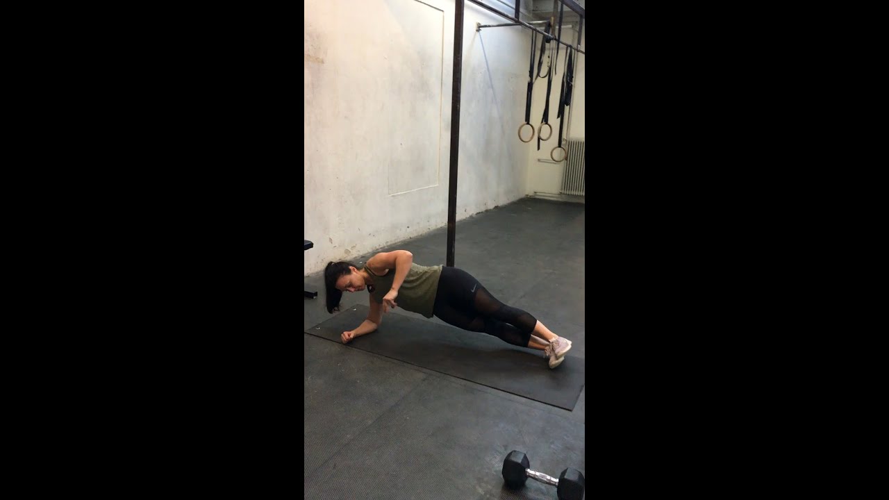 Side plank pulses - YouTube