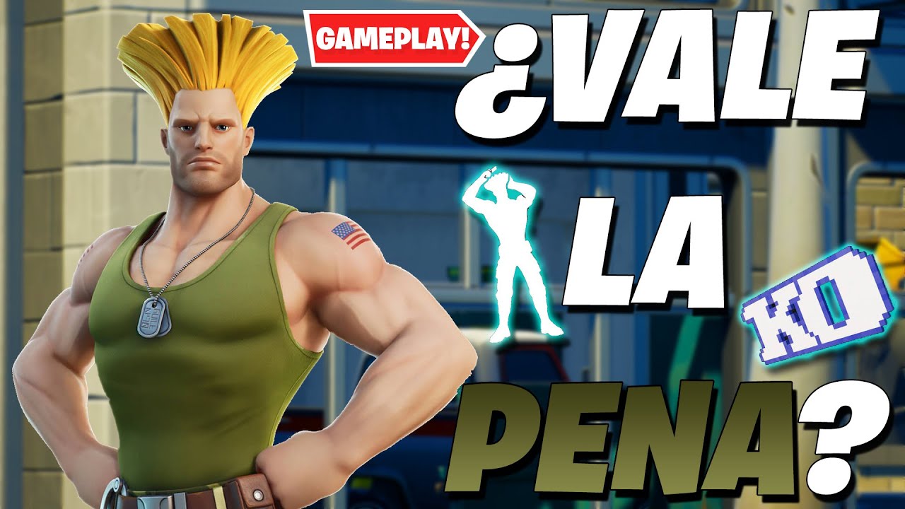 ¿VALE LA PENA COMPRAR LA SKIN DE GUILE? | Fortnite: Battle Royale ...