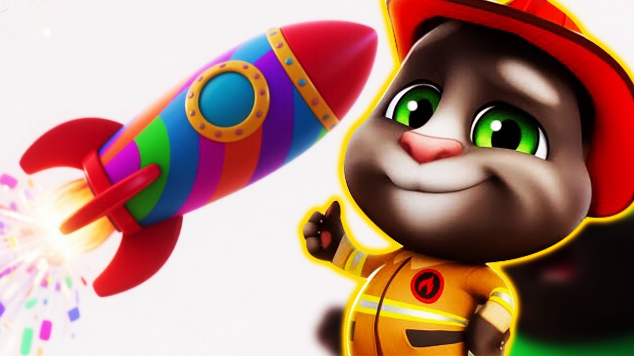 NEW EPISODE! Tom the Firefighter 🚒 Talking Tom Shorts (S3 Episode 33 ...