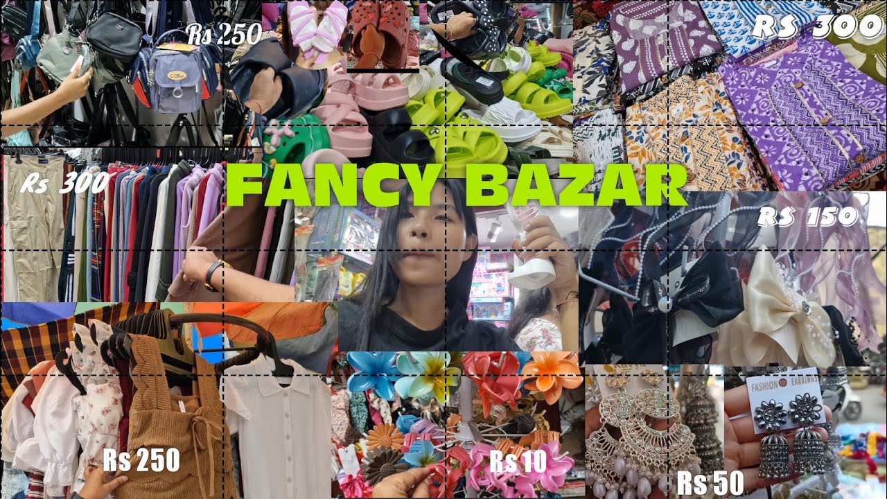 Fancy Bazar Guwahati 🛍️|Starting from Rs.50😱 Affordable Summer ...