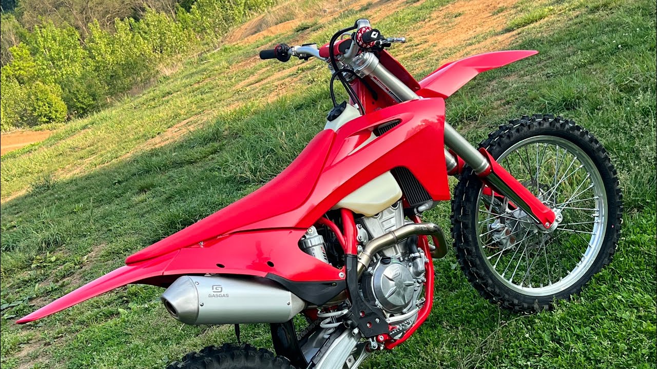 2023 GasGas EX 350 first ride - YouTube