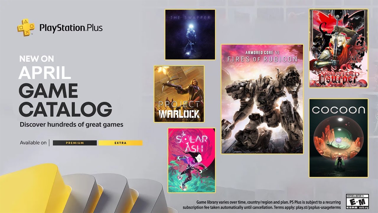 PS Plus Extra April 2024 Games | GamingByte - YouTube