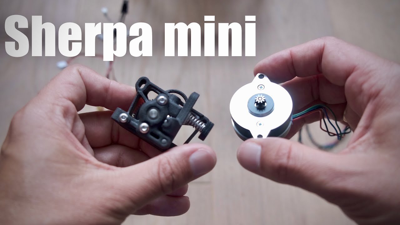 Trianglelab Sherpa Mini Extruder - YouTube