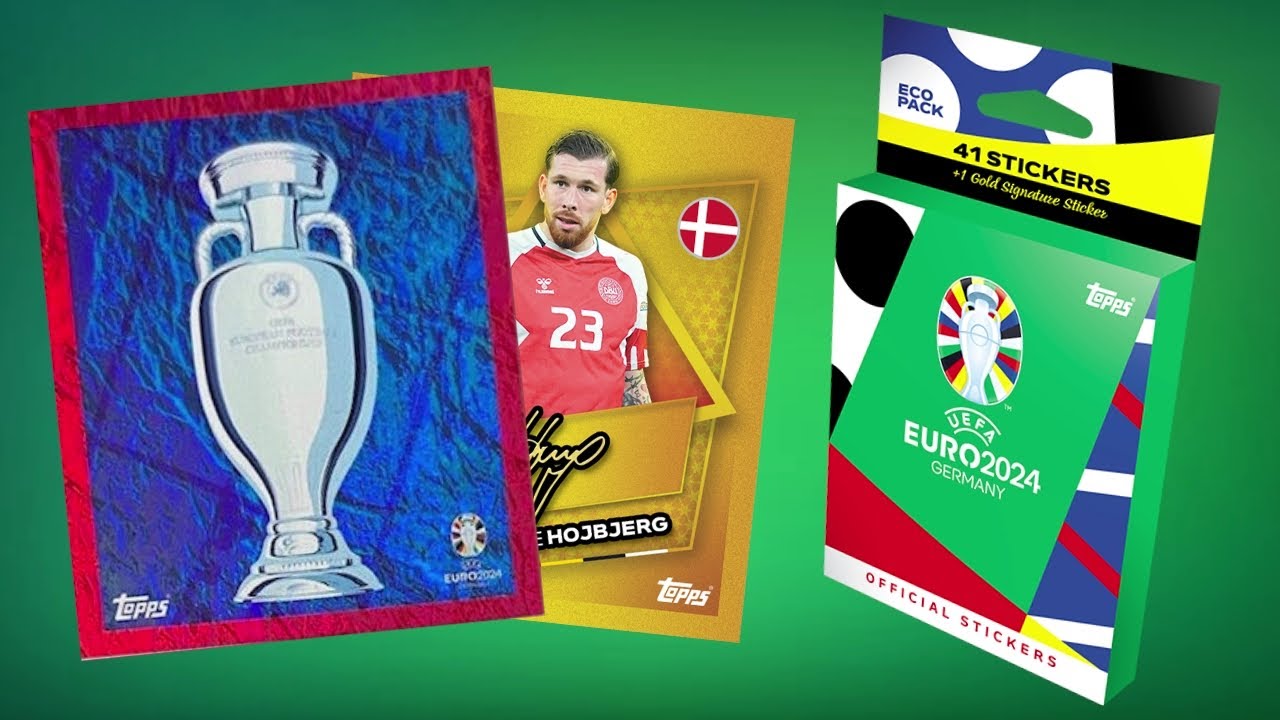 BEST PACKS EVER? | TOPPS EURO 2024 STICKERS ECO PACK! - YouTube