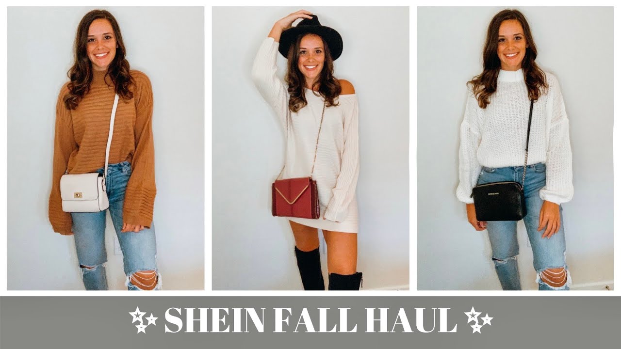 SHEIN FALL HAUL | Review & Try-On - YouTube