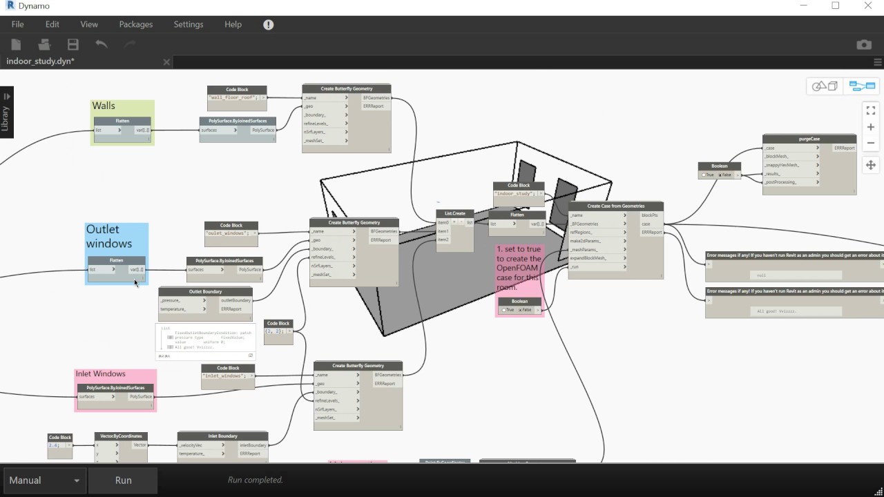 05: Indoor Airflow Modeling With Butterfly in Dynamo - YouTube
