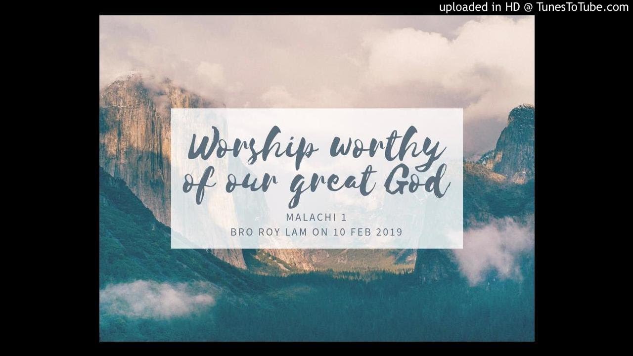 Worship Worthy Of Our Great God - YouTube