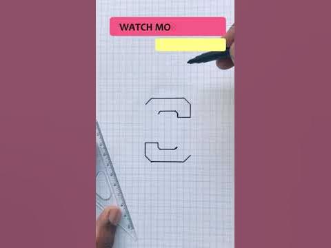 How to draw 3D letter "S" | easy drawing 3d letters | step by step for ...