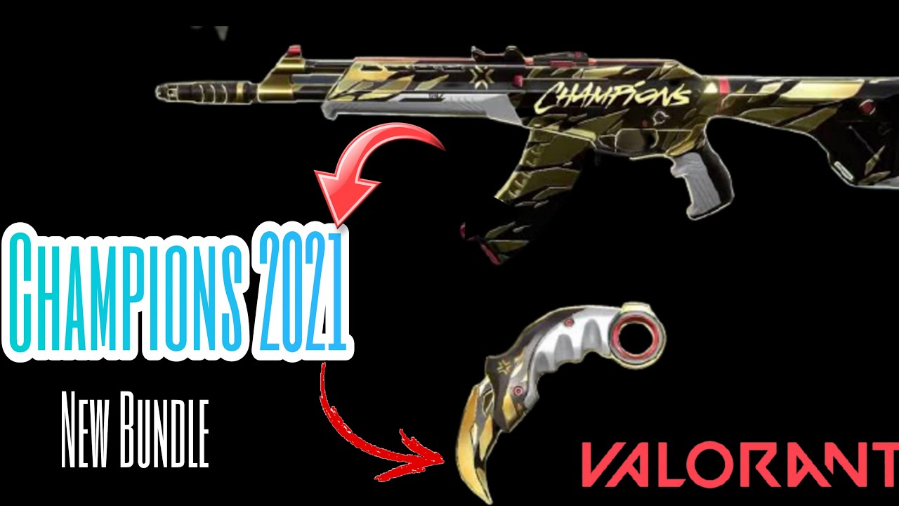 THE 'CHAMPIONS 2021' Skin Collection is here BEST FINISHER | valorant ...