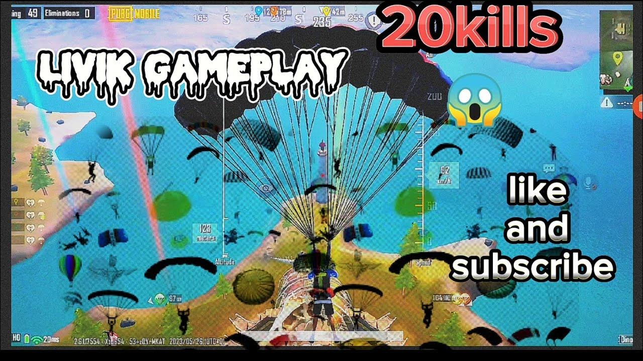 Best landing in livik 🗺️ full push gameplay 🥶|Pubg Mobile|Sharp Aquos r2| - YouTube