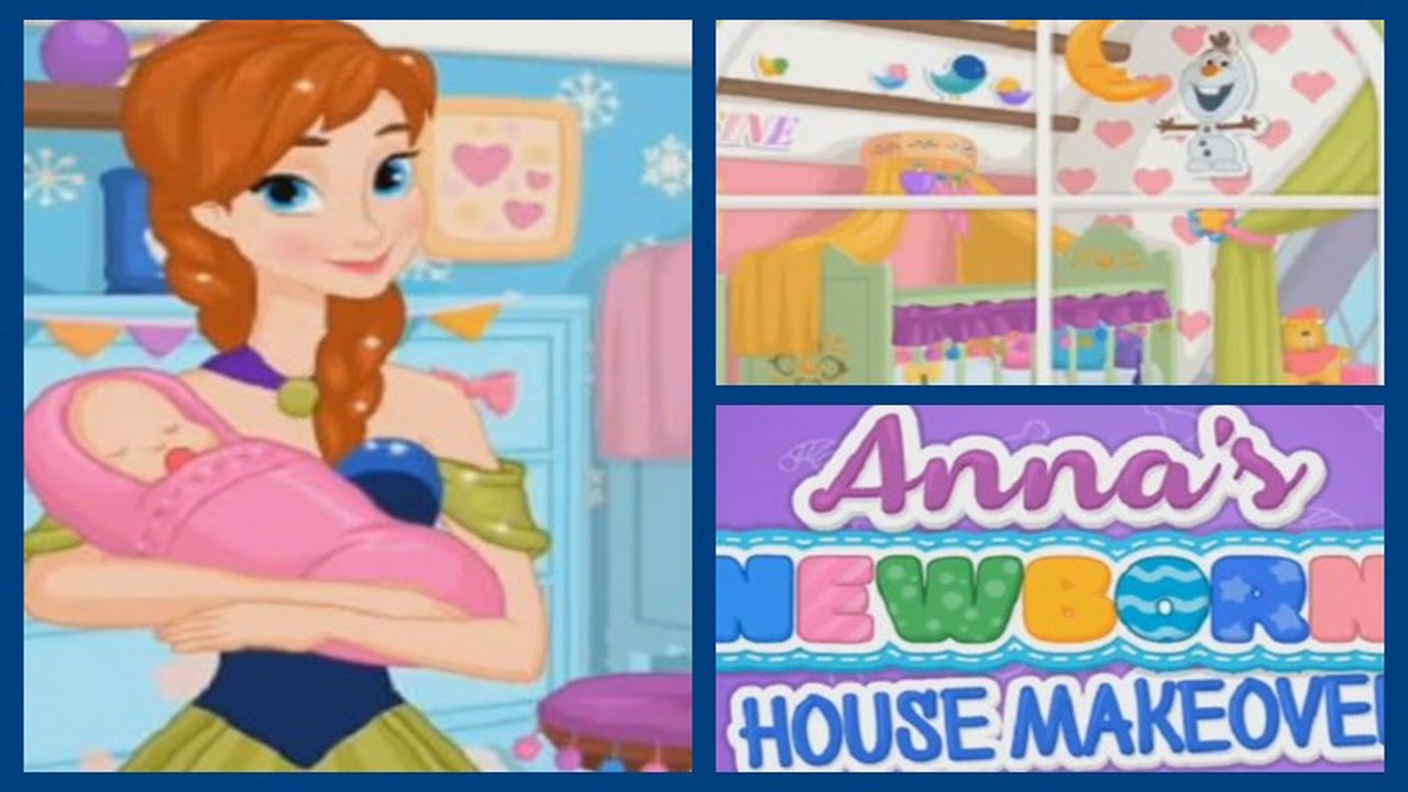Amazing Anna's Newborn House Makeover Video Play-Newest Baby Room ...