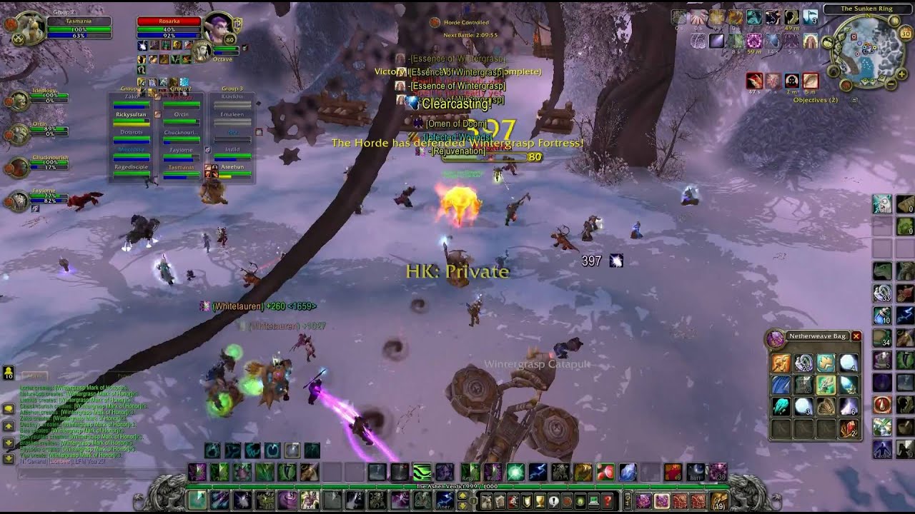 WoW Wintergrasp PvP (Boomkin Druid) HD - YouTube