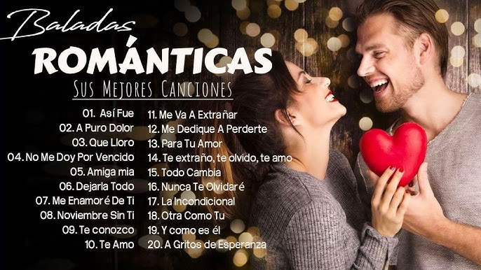 Las 100 Mejores Letras De Canciones De Amor