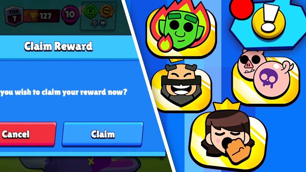 HOW TO GET CLASH ROYALE PINS 🎁 GIFTS FOR EVERYONE IN BRAWL STARS! - YouTube