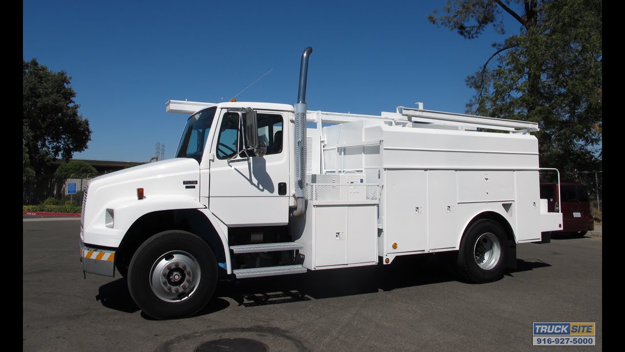 2004 Freightliner FL70 Service Truck for sale - YouTube