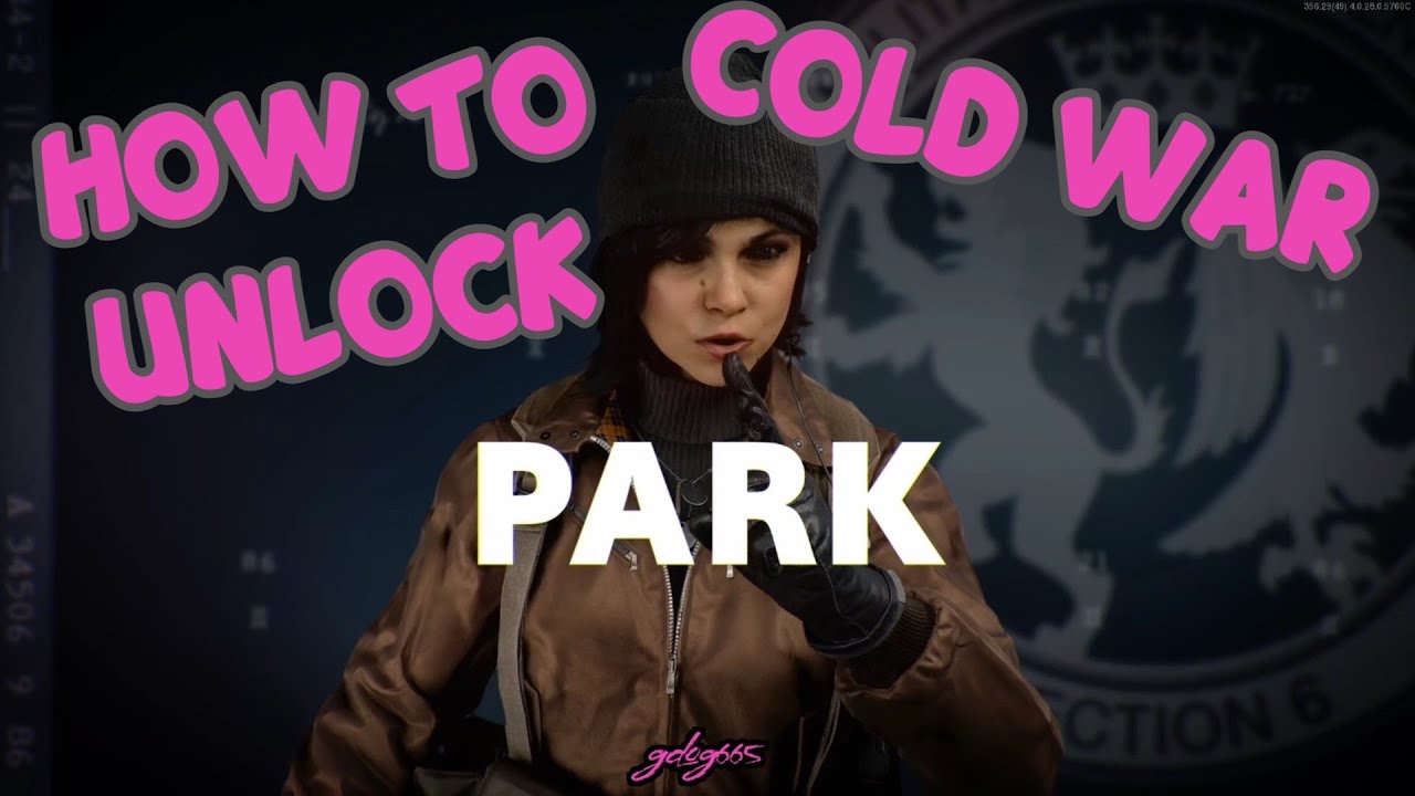 Call of Duty Cold War Park Character Unlock - YouTube