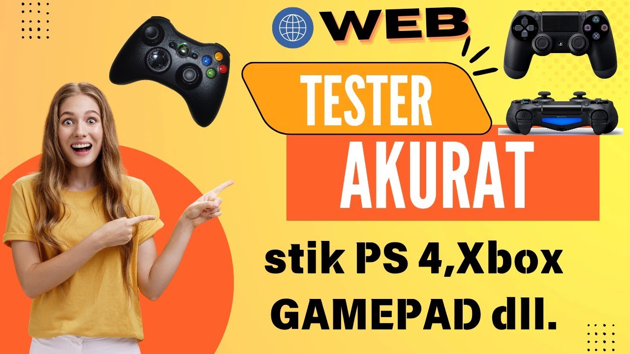 WEBSITE TESTER STIK PS 4 DLL PALING AKURAT!! - YouTube