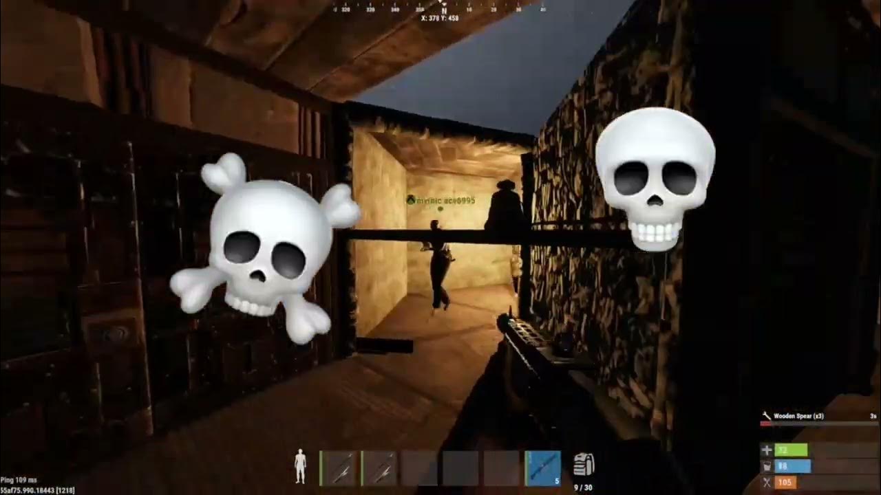 Goofy ahh rust raid ☠️ - YouTube
