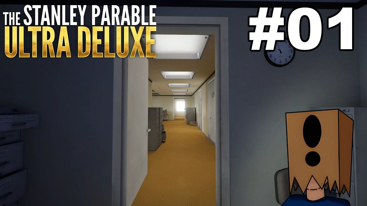Let's Ultra Deluxe Play The Stanley Parable #01: Completing the Game ...