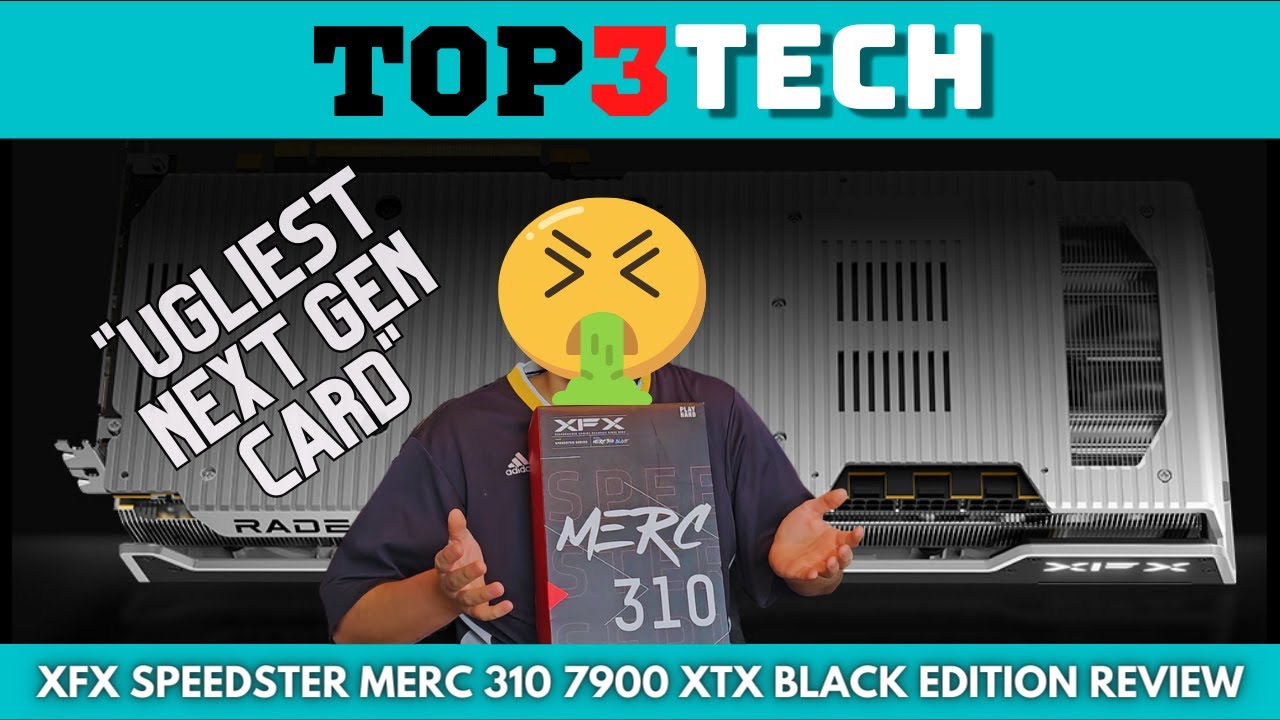 XFX Speedster Merc 310 RX 7900 XTX Black Edition Unboxing Plus ...