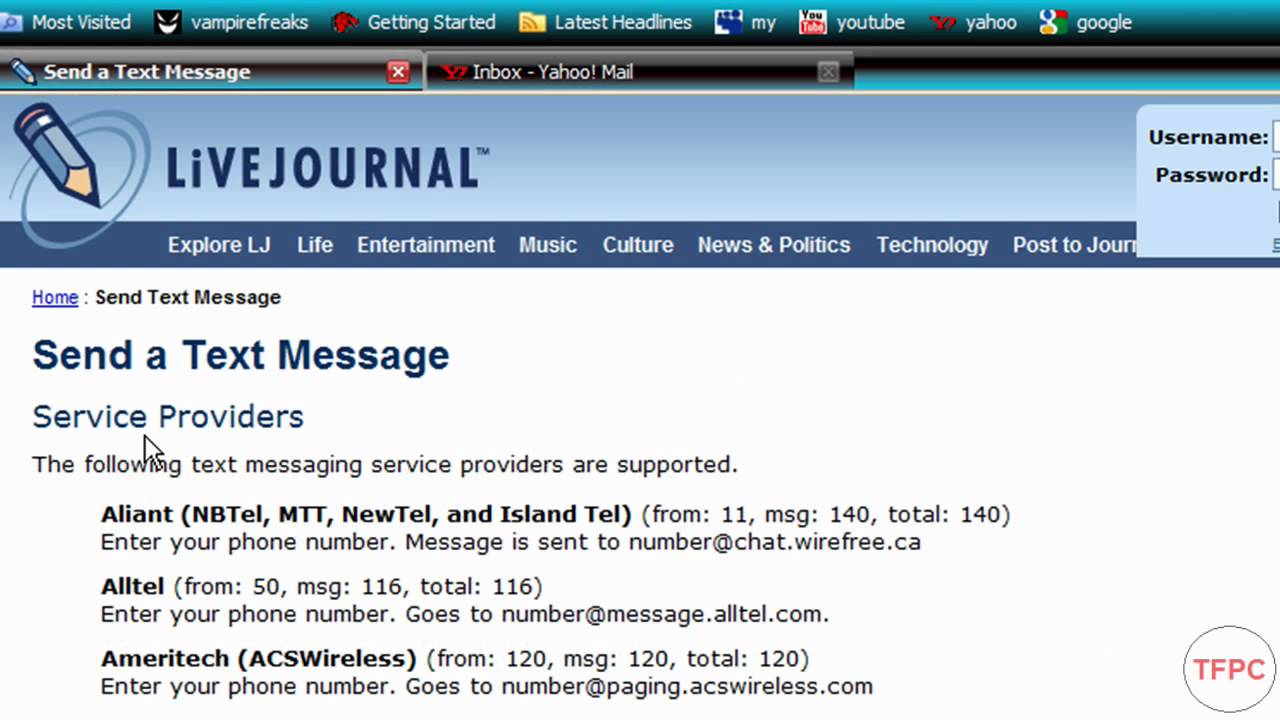How to send a text message with your email - YouTube