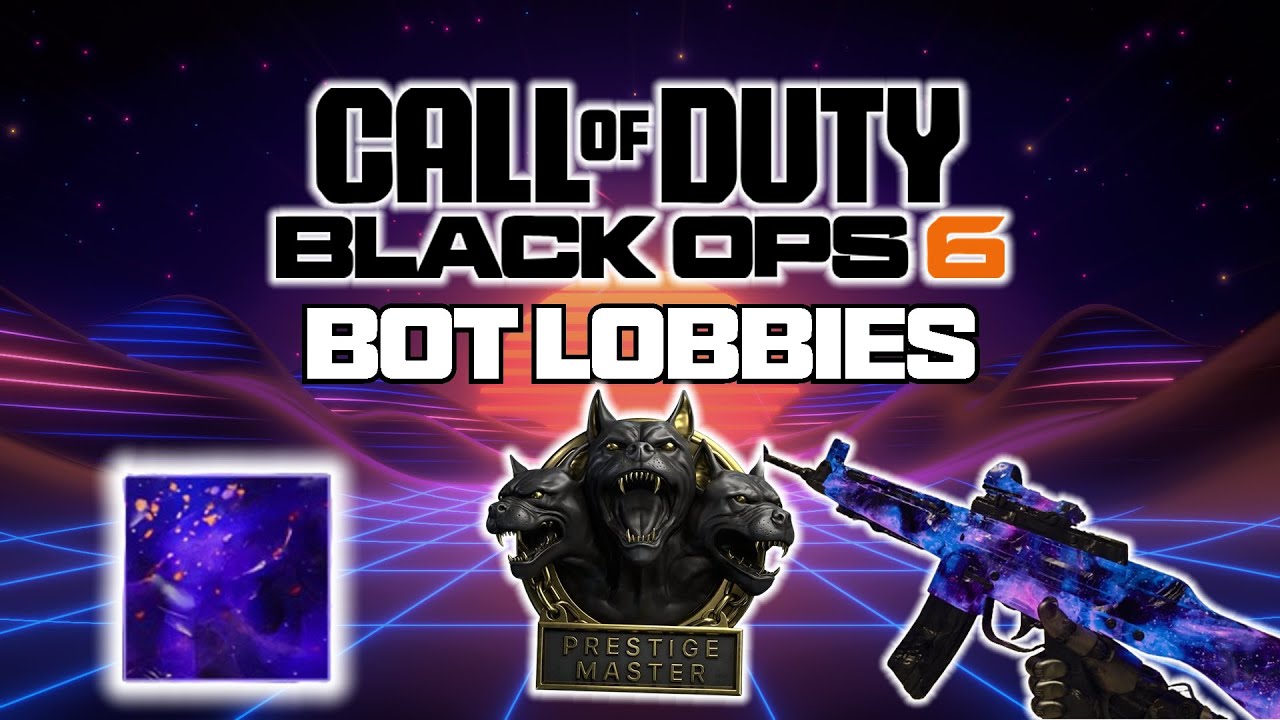 BO6 BOT LOBBY! EZ DARK MATTER, NUKES, CAMOS, CHALLENGES, UNLOCK ALL ...