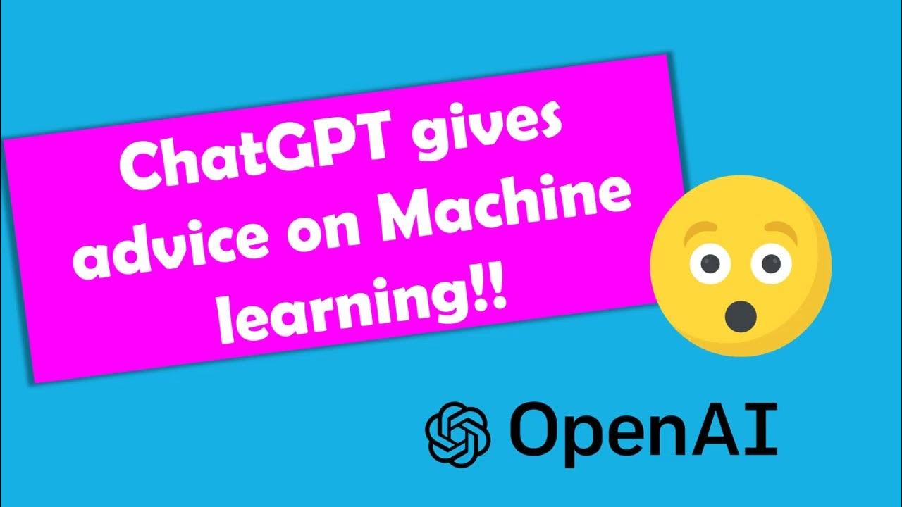 ChatGPT gives accurate advices on how to become a data scientist! - YouTube