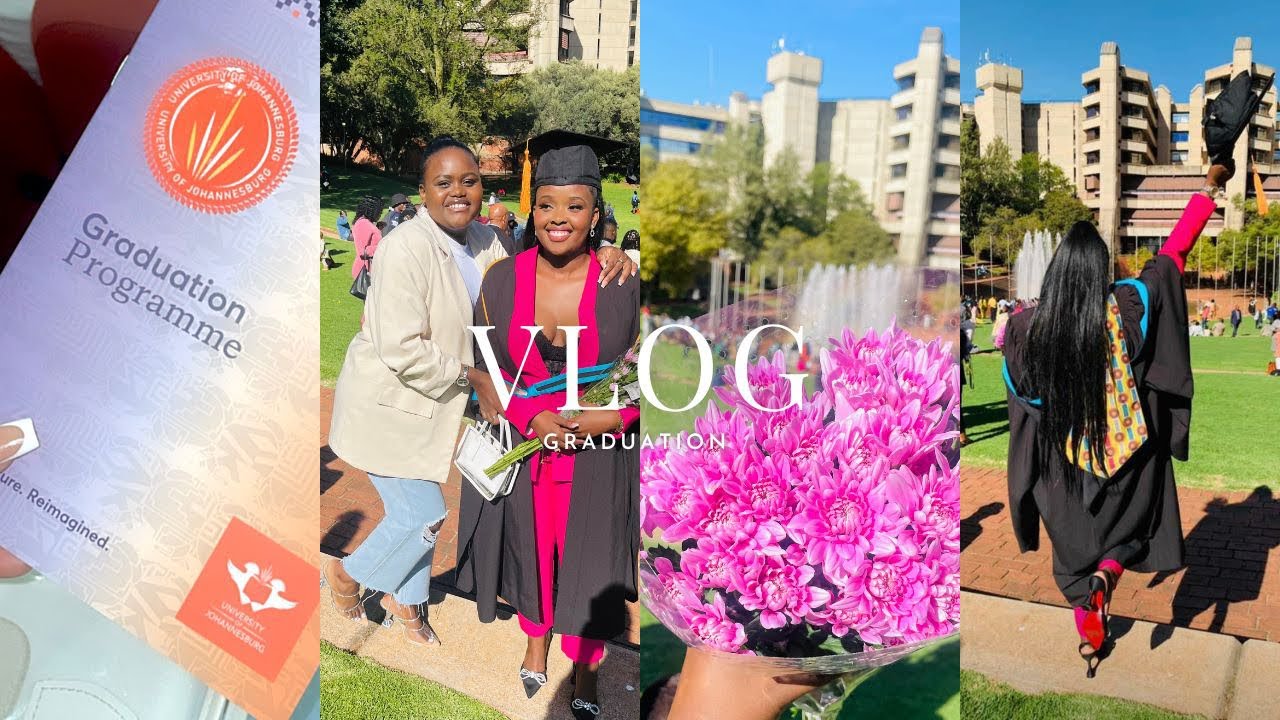 #vlog | ATTEND A UJ GRADUATION WITH ME | NTOKOZO HLATSHWAYO - YouTube