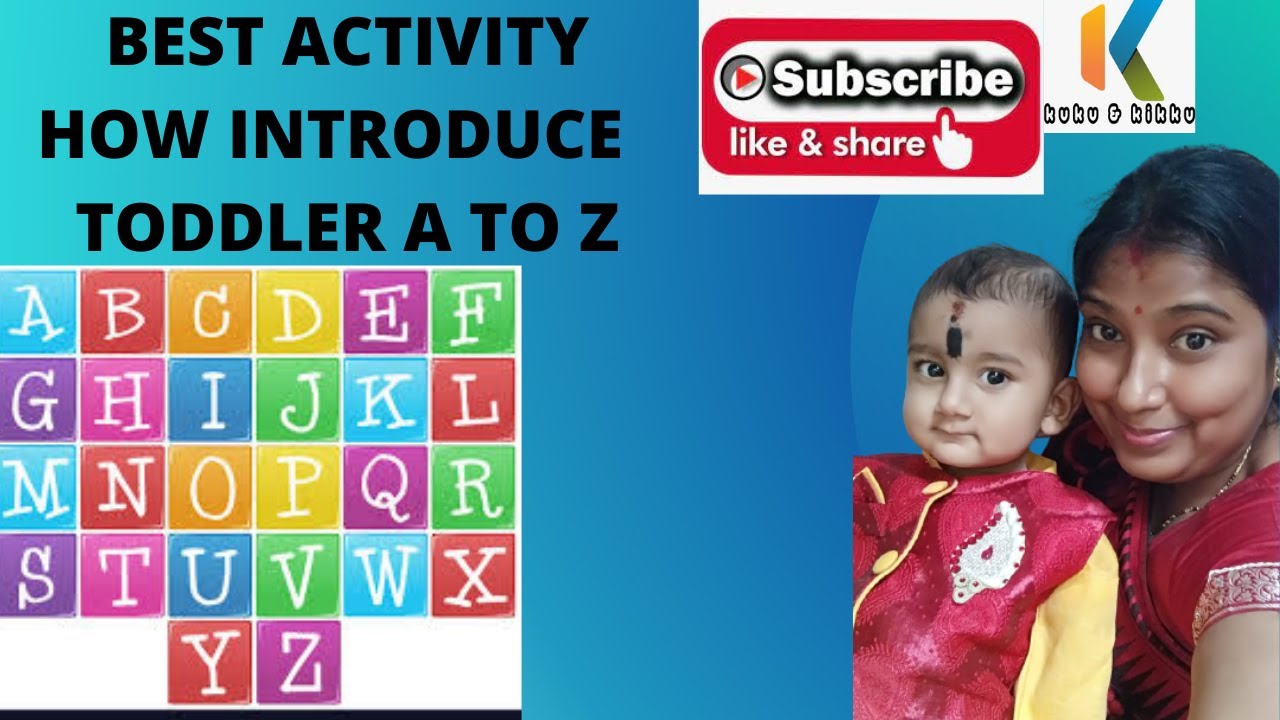 How Introduce Alphabets To Kids Easy Activity For Learning A To Z YouTube How Introduce Alphabets To Kids Easy Activity For Learning A To Z YouTube