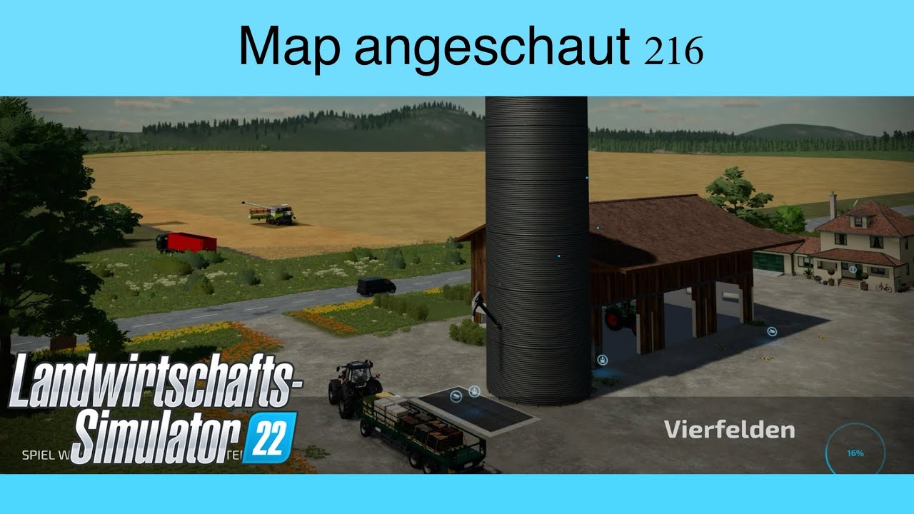 LS22 | Map angeschaut #216 - Vierfelden / Four Fields | Konsolen ...