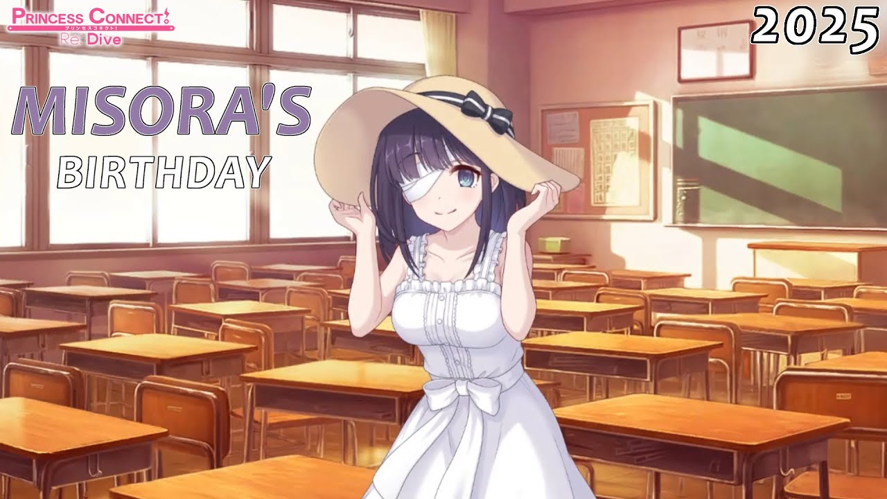 Princess Connect Re:Dive - Misora's 2025 Real-life Birthday Scene in ...