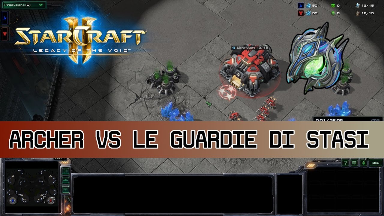 Exevian Casts | StarCraft II: Legacy of the Void | Archer Vs Le Guardie ...