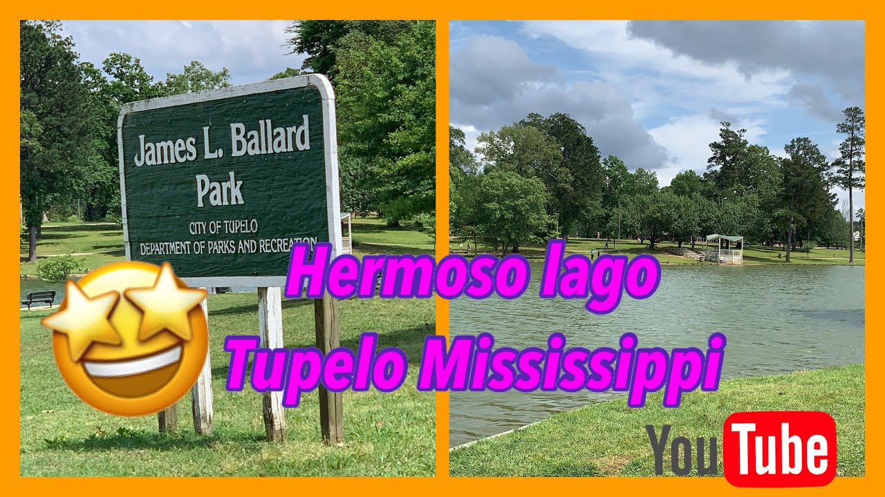 Mira uno de los hermosos lagos de Tupelo en el estado de Mississippi ...