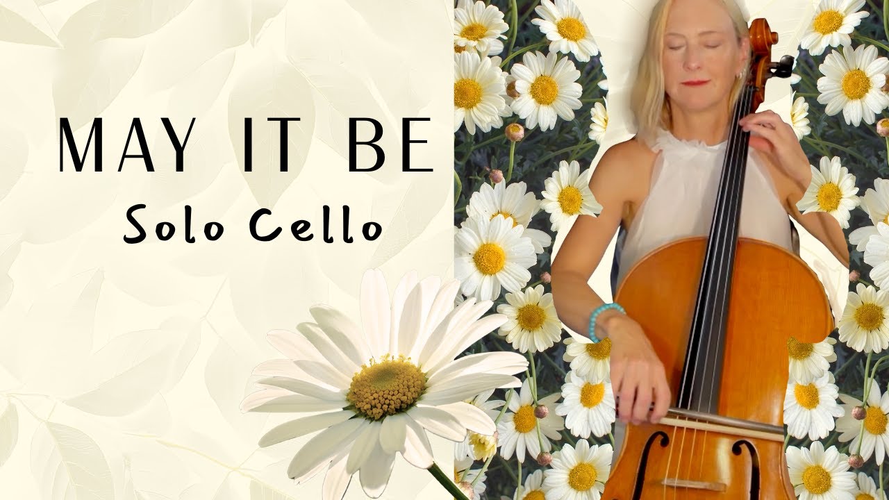 May it Be Cello and Guitar - YouTube