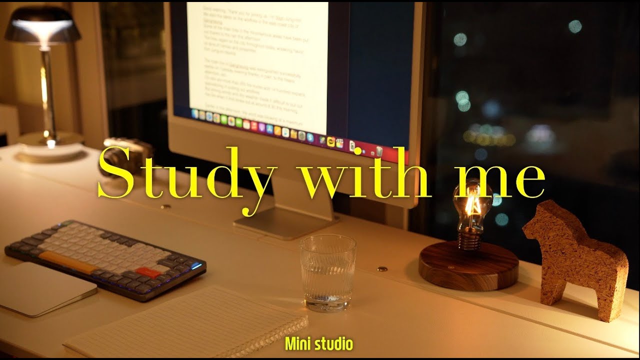 Study with me l 1-Hour l Pomodoro Timer (30-5) l Lofi Healing Music l ...