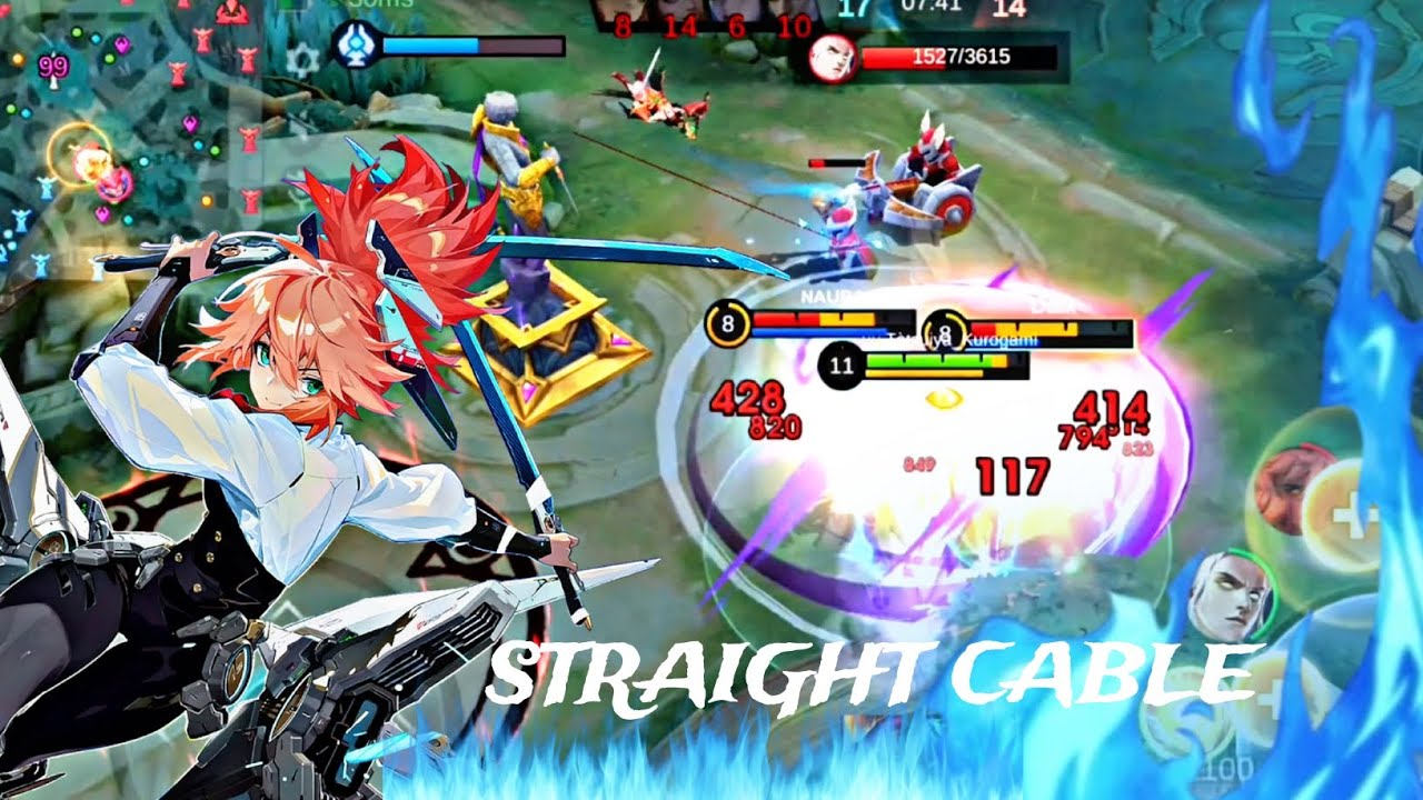 SATISFYING STRAIGHT CABLE BY SHITAL - MLBB - YouTube