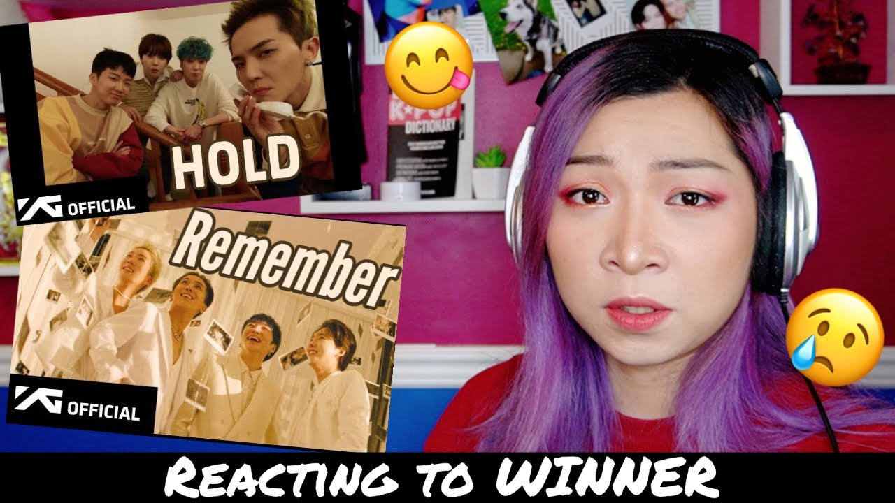 HAPPY AND SAD - WINNER - 뜸(Hold) & Remember MVs Reaction - YouTube