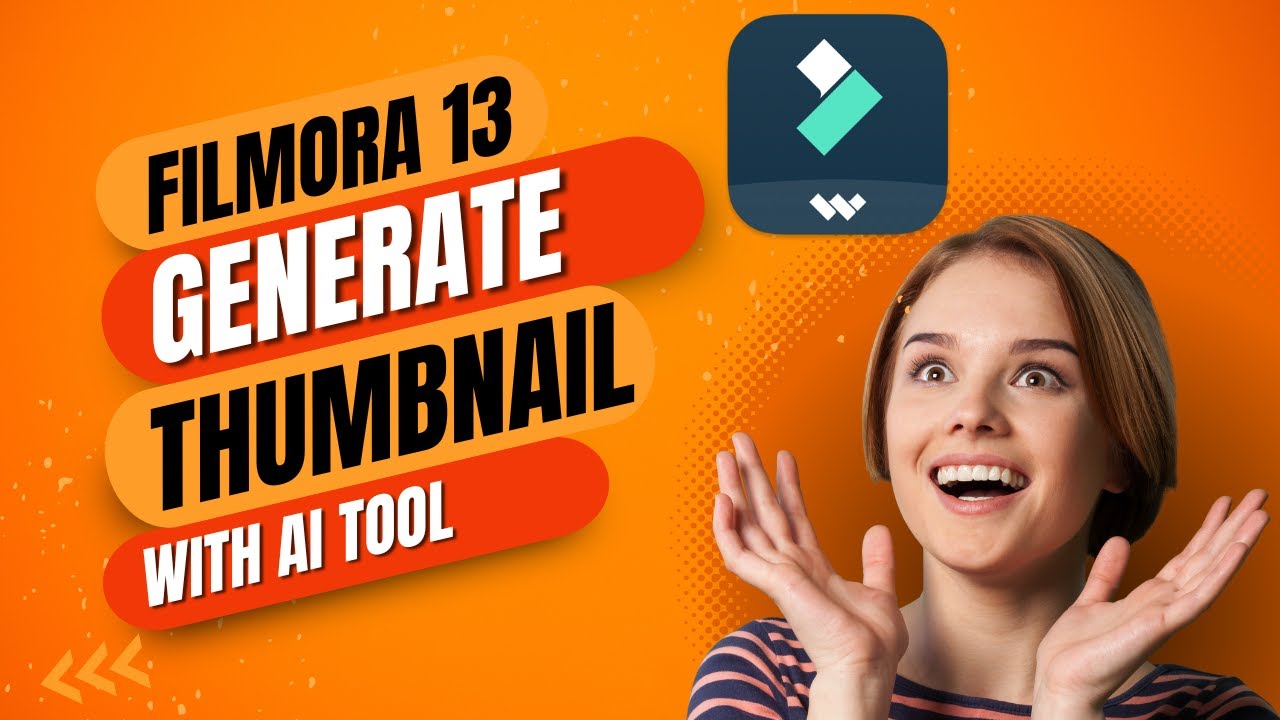 How to Create Attractive Thumbnails with AI Tool in Filmora 13 | AI ...