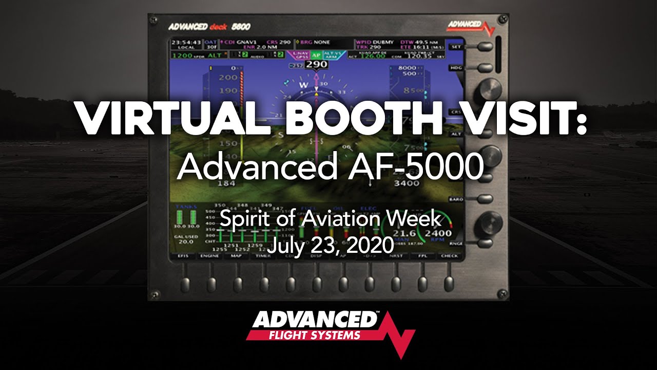 Virtual Booth Visit: Advanced AF-5000 - YouTube